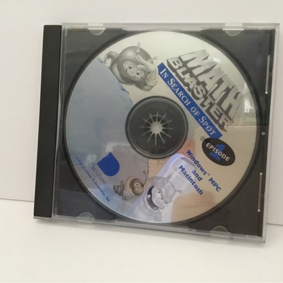 Davidson and Assoc. | Media | Cdrom Math Blaster In Search Of Spot ...